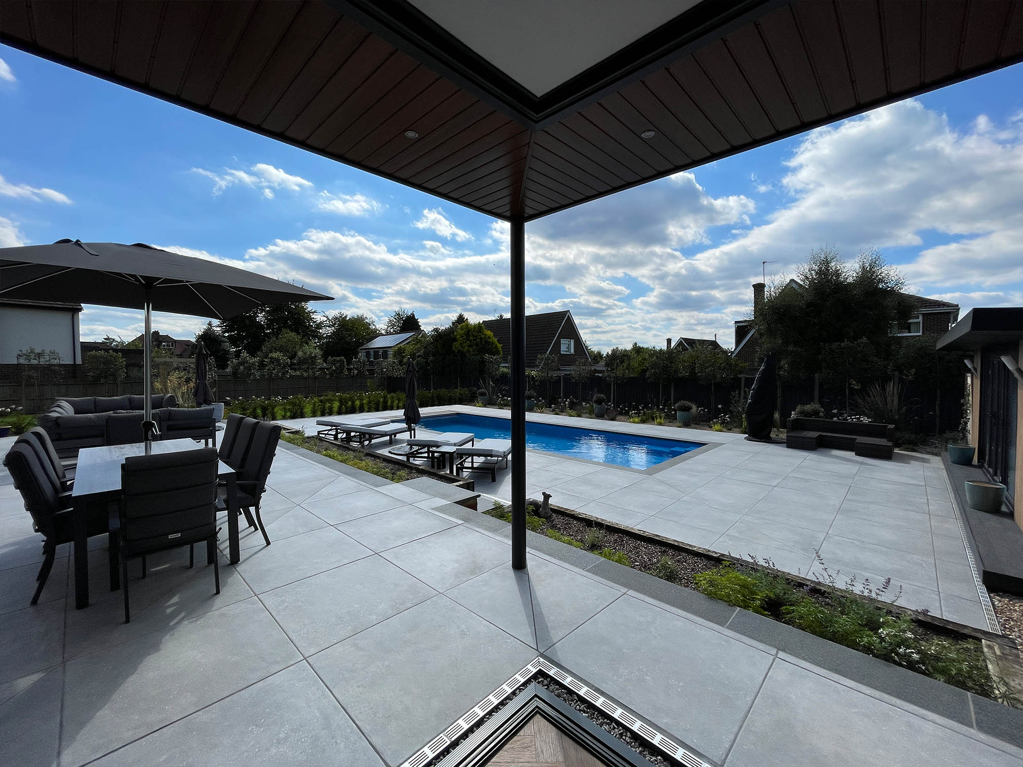 Modern Extension, Swimming Pool & Landscaping Transformation - EP ...