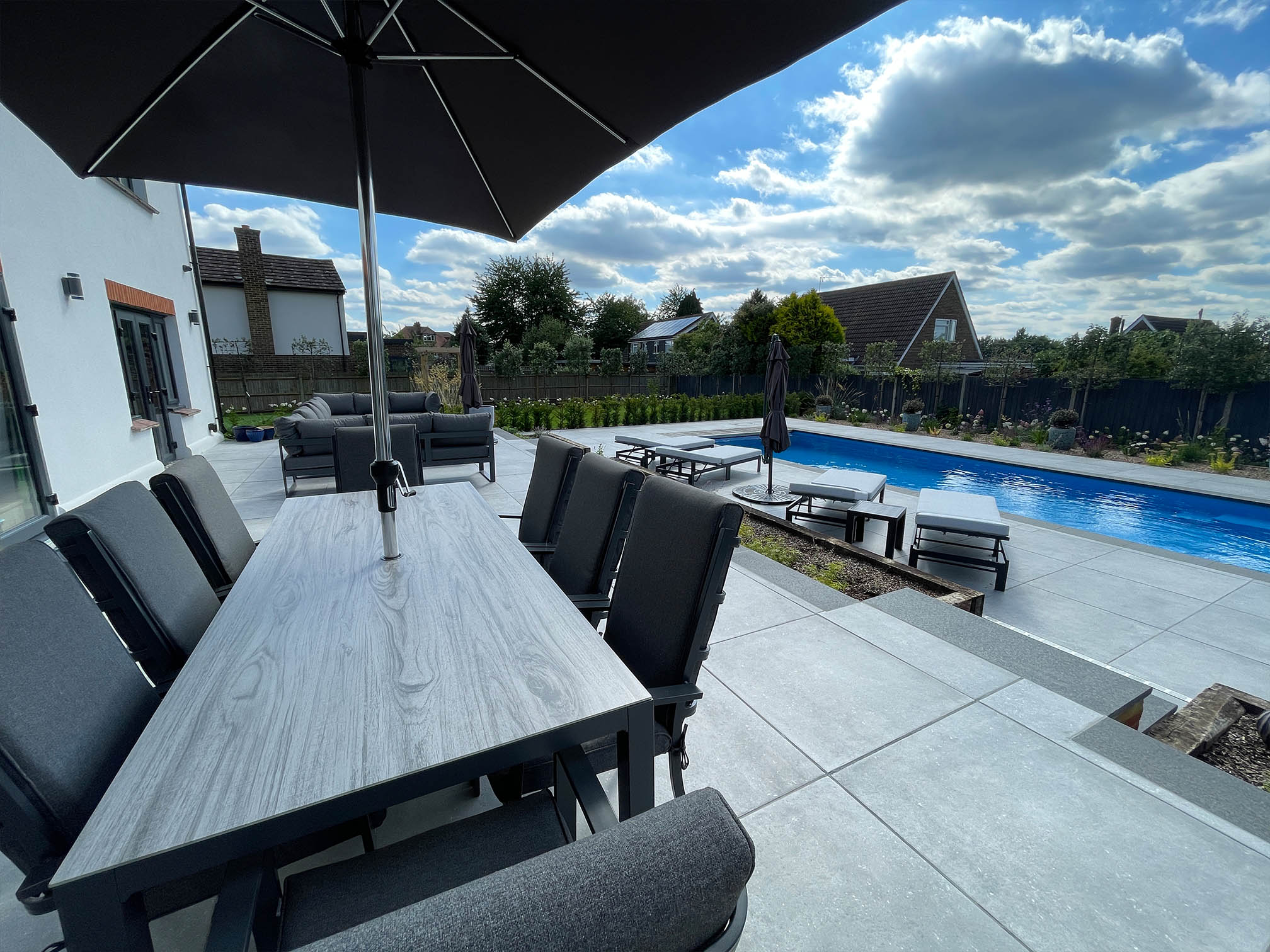 Modern Extension, Swimming Pool & Landscaping Transformation - EP ...